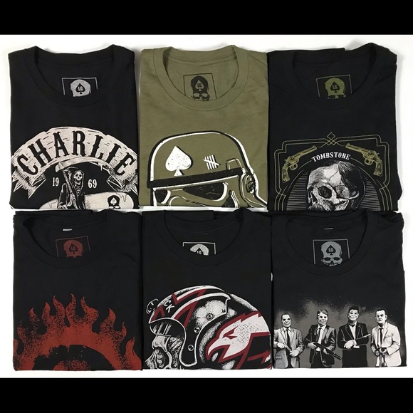 Zero Foxtrot | Shirts | 6 Brand New Mens Zero Foxtrot Tshirts Buzz The ...